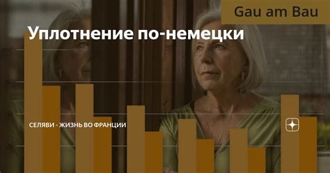 Уплотнение по немецки Селяви Жизнь во Франции Дзен
