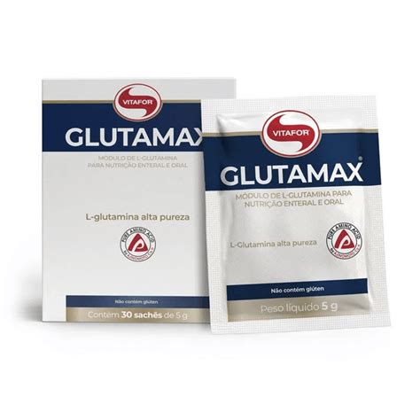 Encontre O Menor Preço De Módulo De L Glutamina Vitafor Glutamax 30