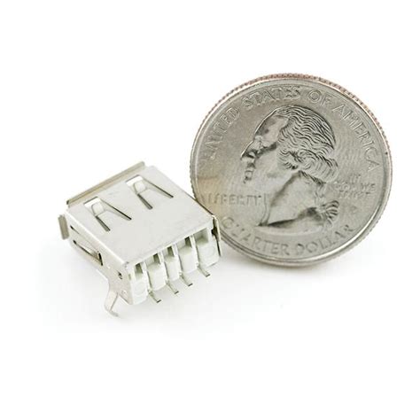 Sparkfun Usb Female Type A Smd Connector Opencircuit