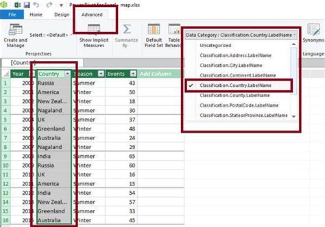 Map Visualization In Excel Power View Geeksforgeeks