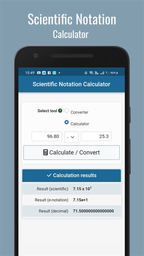 Scientific Notation Calculator App On Amazon Appstore