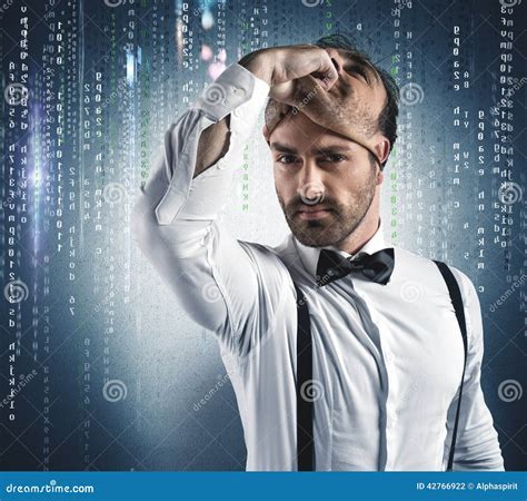 Hidden Identity Of A Hacker Stock Photo Image Of Cracker Information