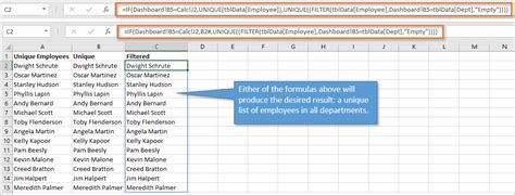 Return Multiple Values For A Lookup Formula In Excel With Filter And