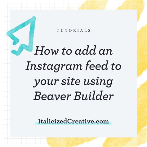 Tutorials Italicized Creative Blog