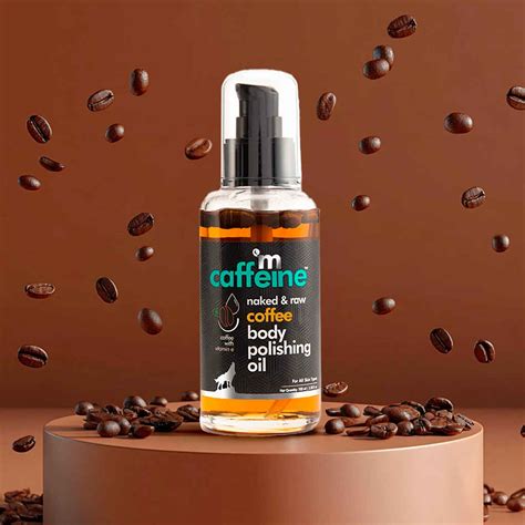 Mcaffeine Naked And Raw Coffee Body Polishing Oil 15 Ml