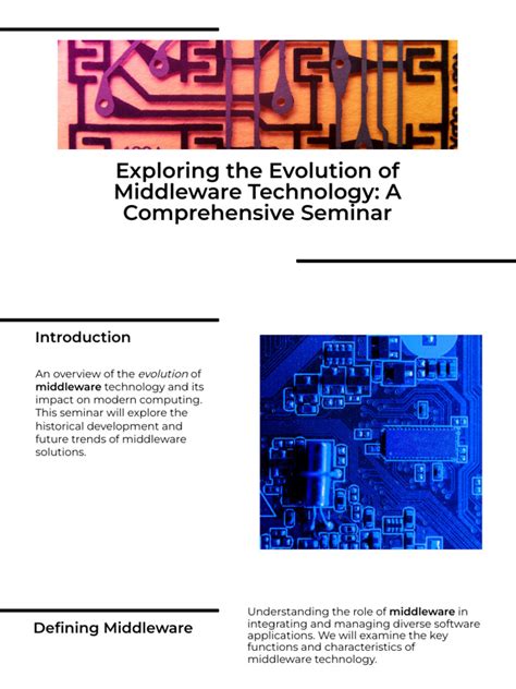 Wepik Exploring The Evolution Of Middleware Technology A Comprehensive Seminar
