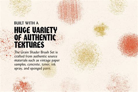 Grain Shaders Brush Set True Grit Texture Supply
