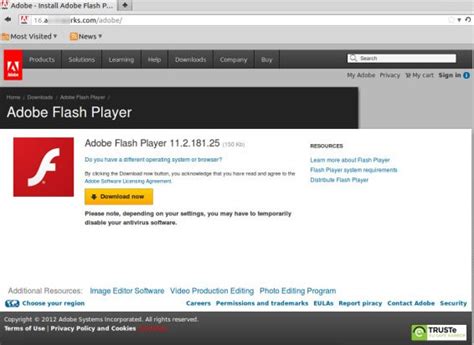 Malware Peddlers Install Ransomware Through Fake Adobe Flash Player Download Sites