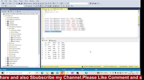 Class 22 How To Bind Dropdownlist And Sql Database In Asp Net Web Form Youtube