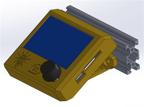 Bigtreetech Tft35 E3 V3 Display Cover 3d Model By Gui Chiang On Thangs