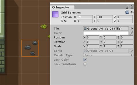 Unity Manual Painting On Tilemaps