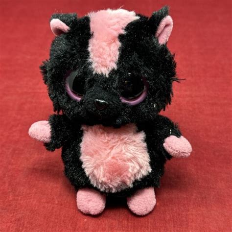Aurora Yoohoo And Friends Plush Sparkee Skunk 12 Black And Pink Lnwt For