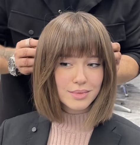 Pin By April Daugherty On Haircut Time… Bangs With Medium Hair Haircuts Straight Hair Short