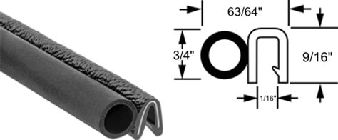 Galley Hatch Edge Trim With Side Bulb Seal Overland Teardrop Trailer