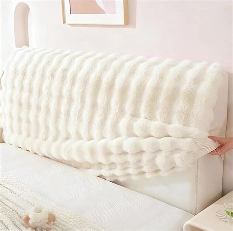Liuweiw Bed Headboard Cover Super Soft Comfotable Short