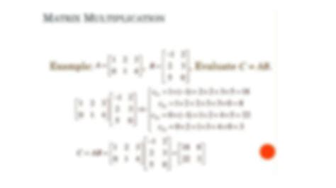 Solution Multiplication Of Matrices Transpose Of Matrices Studypool