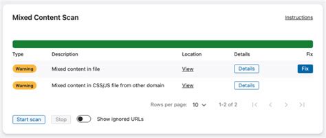 Using The Mixed Content Scan Really Simple Security