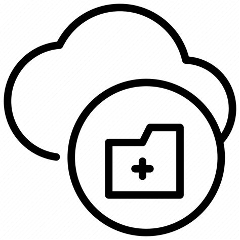 Cloud Transfer Data Folder Storage Icon File Icon Download On