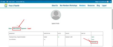 add sub accounts focus and flourish
