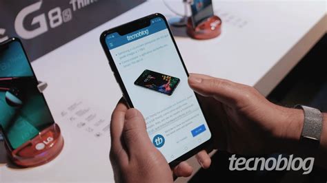Uma Olhada De Perto No Lg G S Thinq E Os Gestos No Ar Tecnoblog