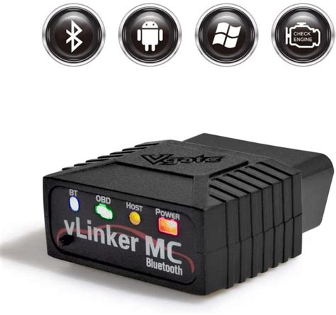 Vgate Vlinker Mc Bluetooth Obd2 Automotive Diagnostic Scanner For Android And Windows Lazada Ph
