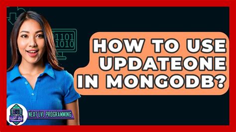 How To Use Updateone In Mongodb Next Lvl Programming Youtube