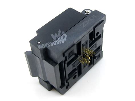 QFN 20BT 0 5 01 Enplas IC Test Burn In Socket For QFN20 MLP20 MLF20 Package