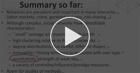 26 Random Networks Background Definitions And Measures Continued Coursera