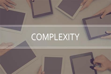 premium photo complexity concept business concept