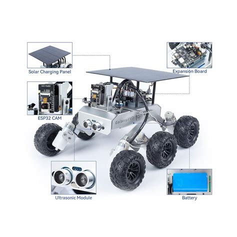 Sunfounder Galaxyrvr Mars Rover Kit For Arduino Elektor