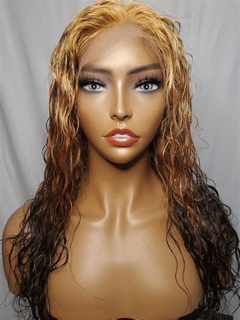 Reverse Ombre On Water Wave Wig Reverse Ombre Hair Styles Wigs