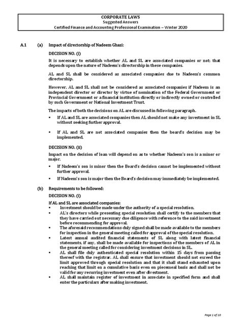 Cfap 2 Winter 2020 Pdf Share Repurchase Non Bank Financial Institution