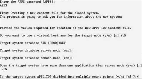 Oracle Developer Tutorial Oracle R12 Cloning One Node To Multi Node