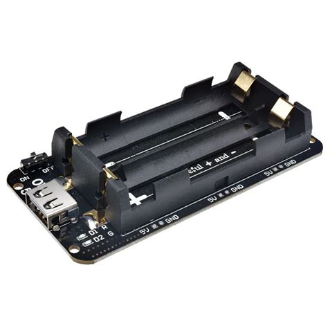 Double 18650 Lithium Battery Shield V8 5V 3A 3V 1A Power Bank Battery Charging M Shop At Bbiri