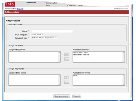 Web Based Interface For The Definition Of New Procedures Download Scientific Diagram