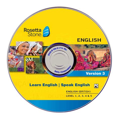 Easy Learning Dvds Rosetta Stone English British Levels 1 2 3 4 And 5