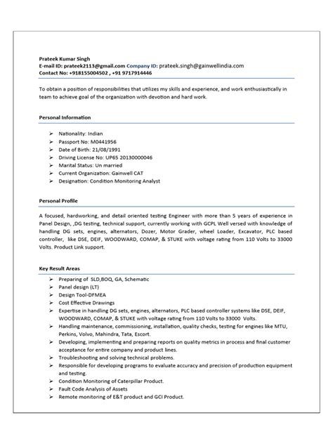 resume word file prateek pdf engineering
