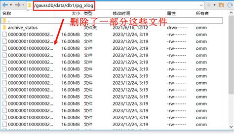 误删pg xlog下的文件导致数据库无法正常启动 墨天轮问答