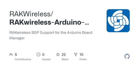 Github Rakwirelessrakwireless Arduino Bsp Index Rakwireless Bsp Support For The Arduino