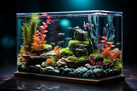 水族馆的鱼缸高清图片下载 正版图片600877663 摄图网