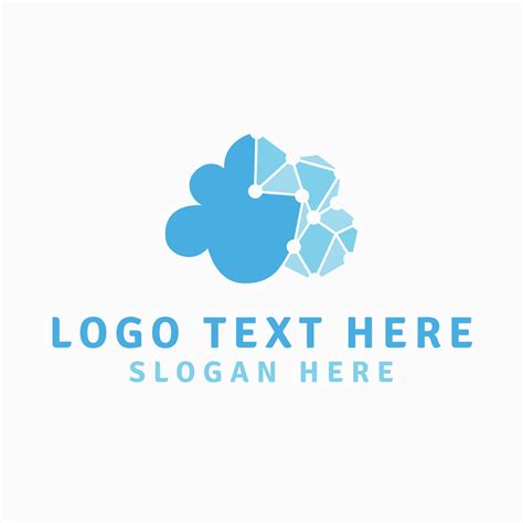 Cyber Digital Cloud Logo Brandcrowd Logo Maker