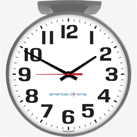 This Allset Quartz Electric Clock From American Time Features A Clock