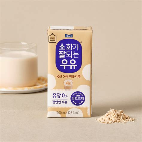 매일유업 [구매확정 1 000원] 매일유업 소화가 잘되는 우유 락토프리 미숫가루 멸균 190ml 24팩 복수구매할인 [도착보장] 위시버킷
