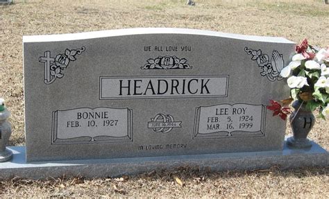 Lee Roy Headrick 1924 1999 Find A Grave Memorial