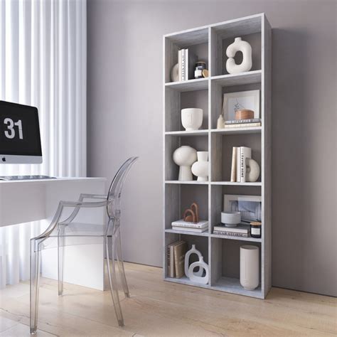 Полиця для книг стелаж на 10 комірок M 1 продажа цена в Белой Церкви книжкові шафи й полиці