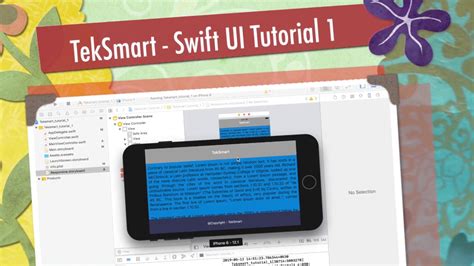 How To Add Fixed Header And Footer Swit Xcode Swift Ui Tutorial 1 Teksmart Youtube