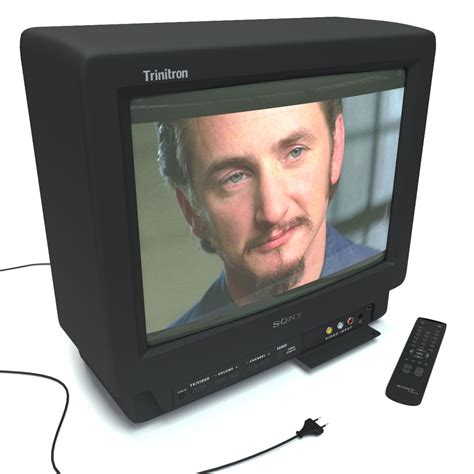 Sony Trinitron Kv 13tr28 1995 3d Turbosquid 1564778
