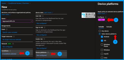 enforce users to use intune approved apps with app protection policies