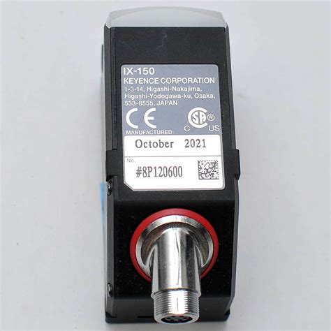 Keyence Ix 150 Image Based Laser Positioning Sensor 100 200mm Detection
