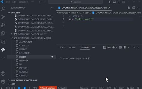Running Z Os Rexx From Persistent Tso Address Space W Zowe Cli By Dan Kelosky Medium